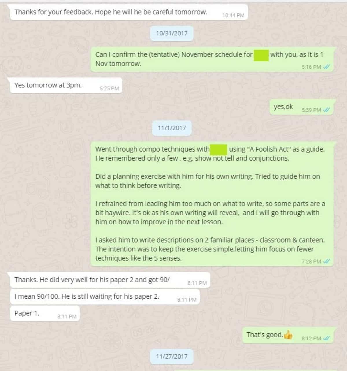 English Tuition - Tao Nan School | SchoolTopia - Home Tuition